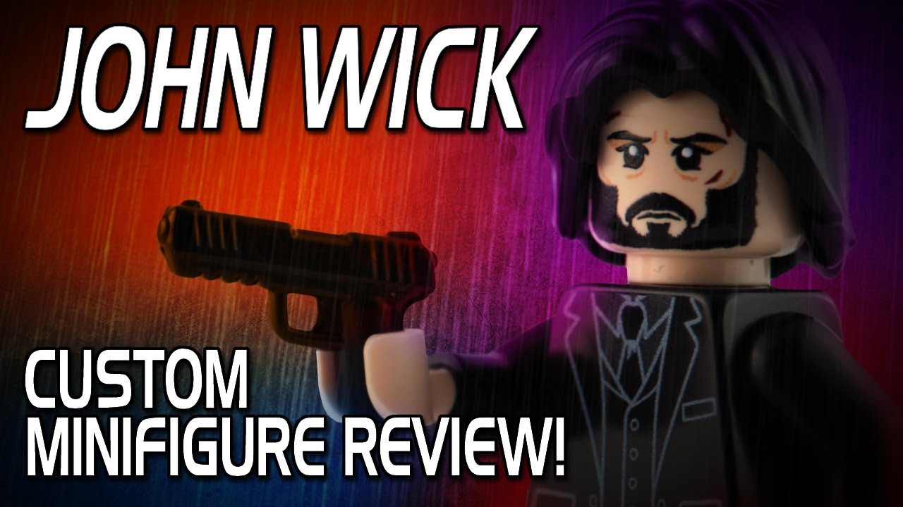 LEGO John Wick - Custom Minifigure Review! - YouTube