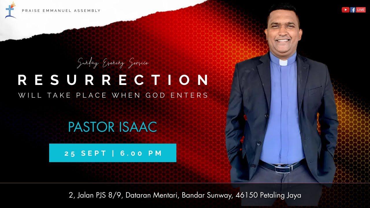 Resurrection will take place when God enters | Pastor Isaac | Sunday ...