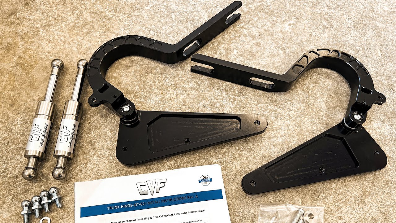 1962 Impala Trunk Hinges - YouTube