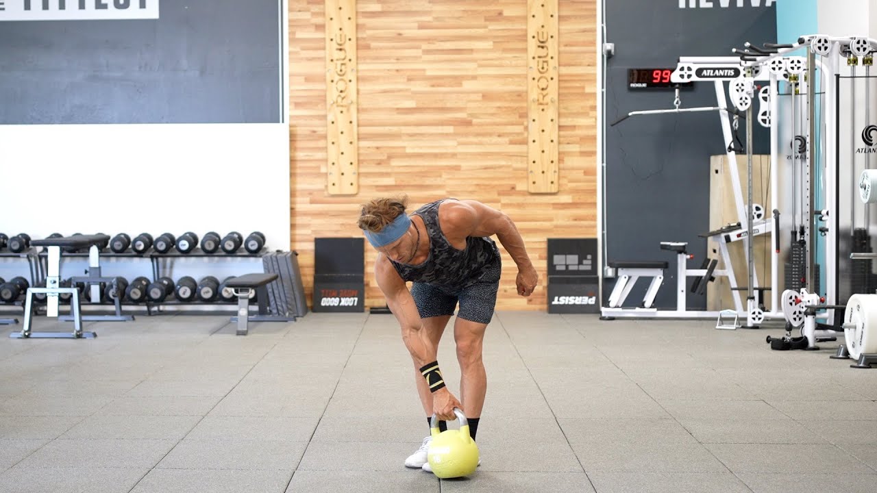 Single Arm KB Rotational RDL - YouTube
