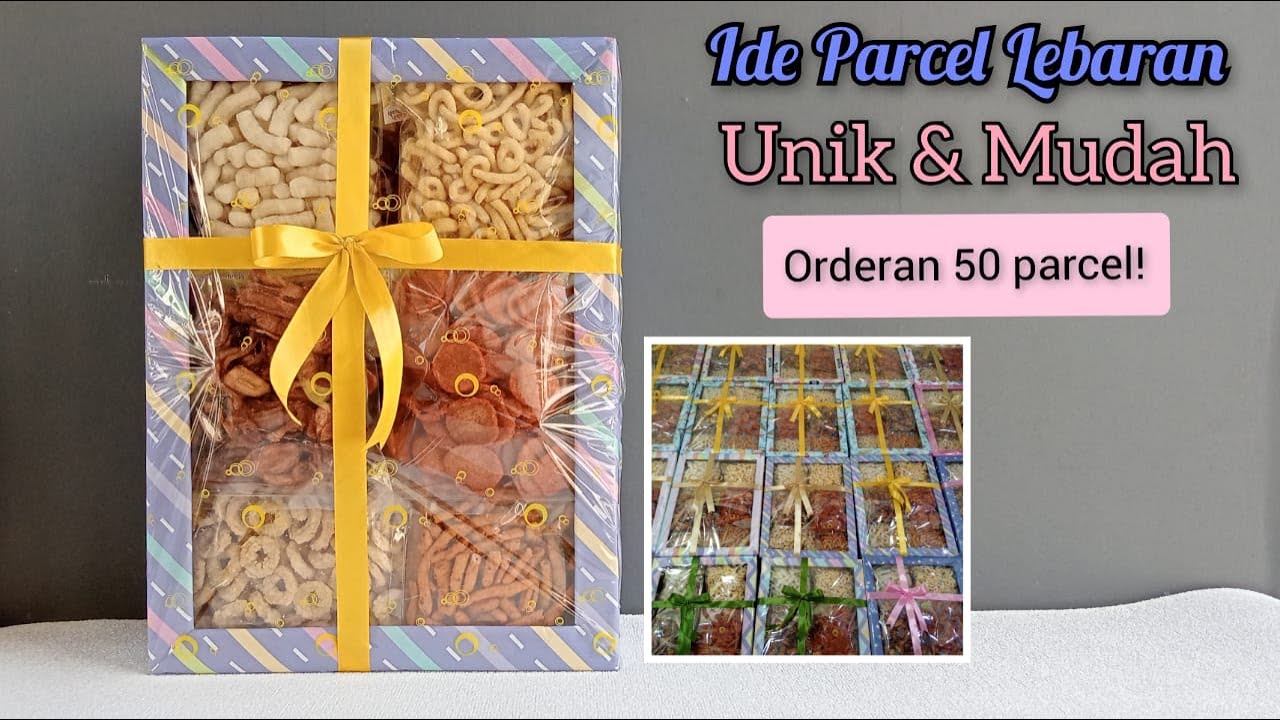 Cara Membuat Parcel Lebaran Dari Kardus | Ide Parcel Lebaran Unik dan ...