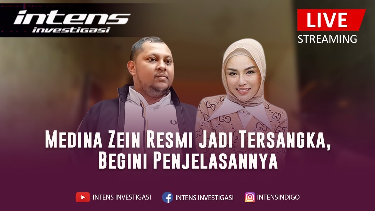 Medina zein ditetapkan sebagai tersangka tekait perseteruan dengan ...