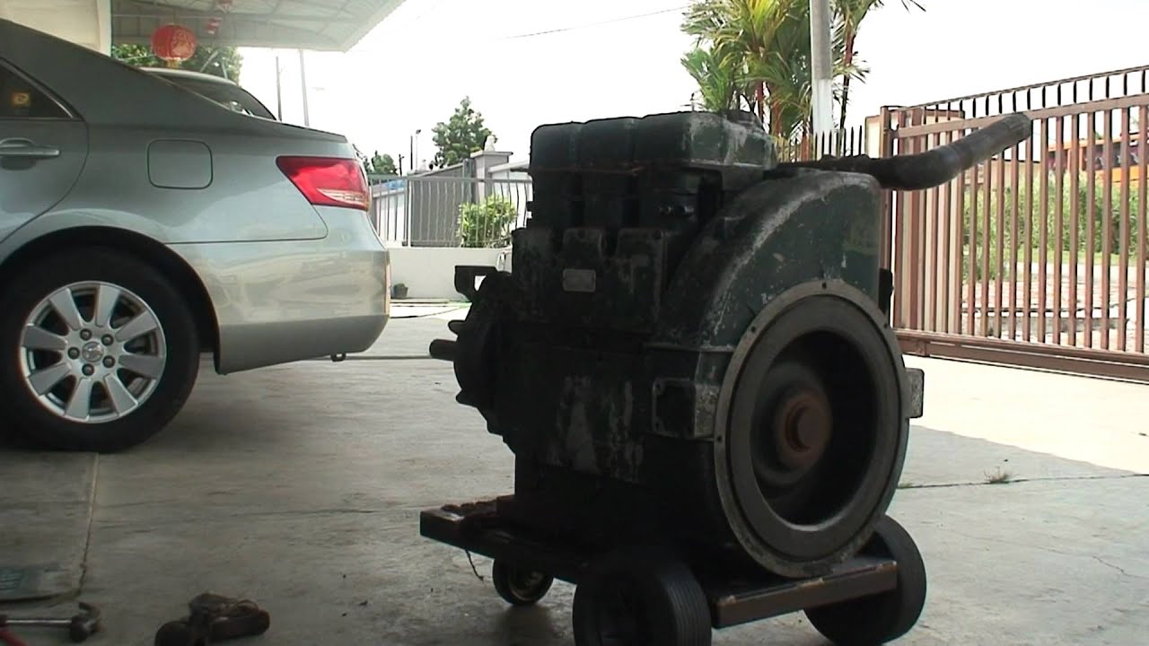 Lister SL3 Running @1200rpm - YouTube