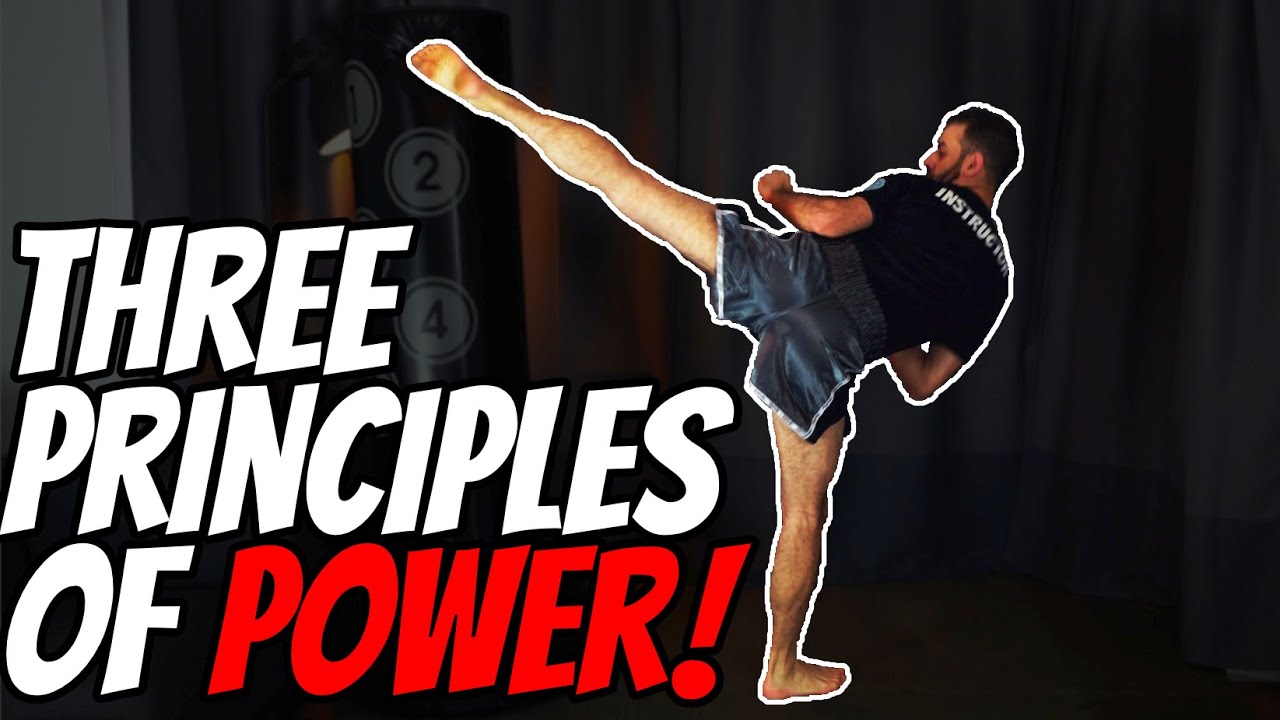 The 3 Principles Of Powerful Kicks - YouTube