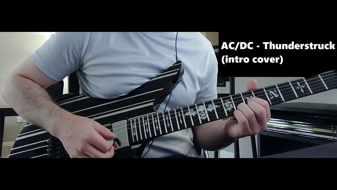 AC/DC - Thunderstruck (intro cover) - YouTube