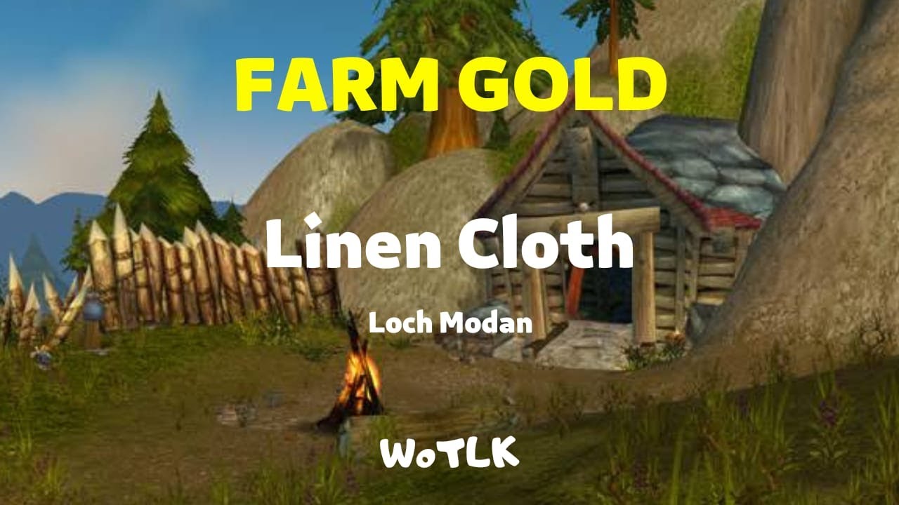 Farm de LINEN CLOTH - WoW 3.3.5 - YouTube