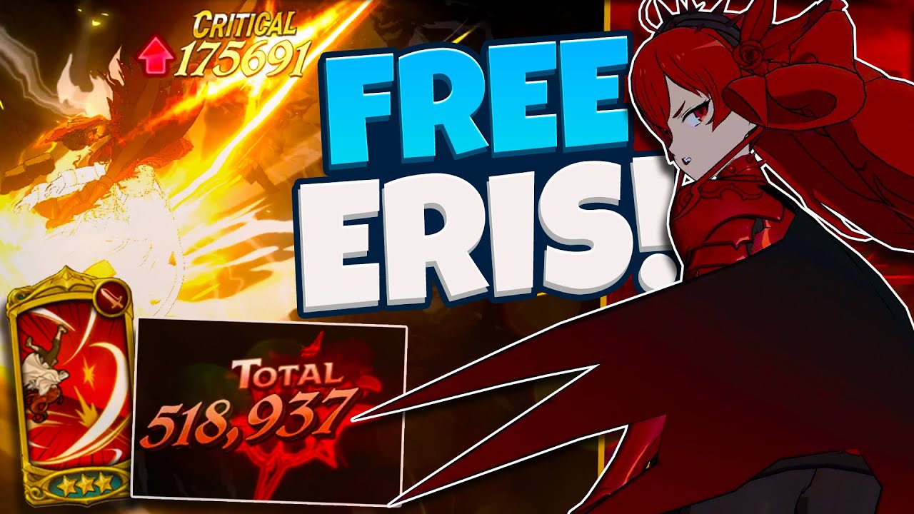 Free Collab Unit Eris Showcase! Event Boss And PVP? | 7DS Grand Cross ...