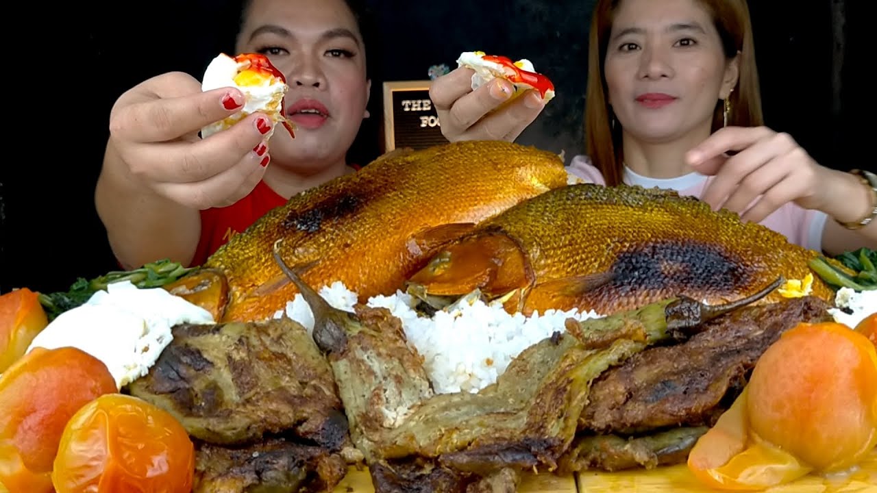 TINAPANG BANGUS SINANGAG TORTANG TALONG MUKBANG | PINOY ALMUSAL ...