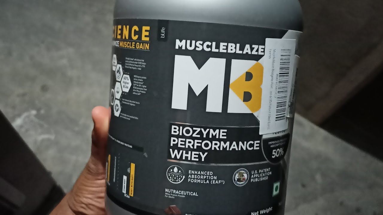 muscle blaze whey protein #youtube #muscleblaze #viral #youtubevideo # ...