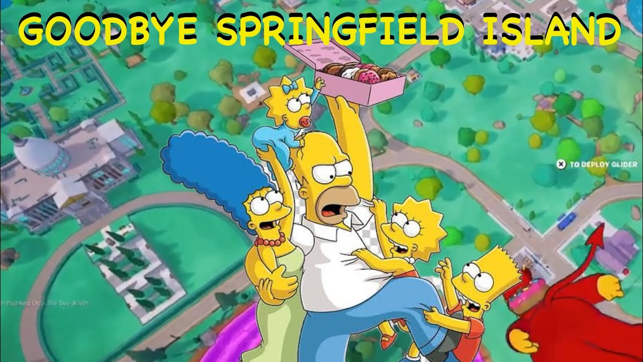 Fortnite (Special Presentation) - Goodbye Springfield Island 🎮 - YouTube