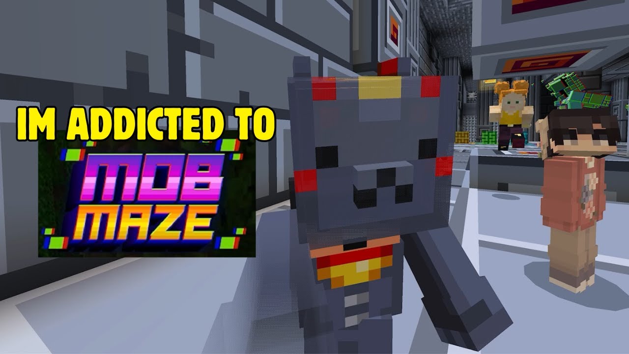 I can't stop playing MOB MAZE // Minecraft Mob Maze pt 2 - YouTube
