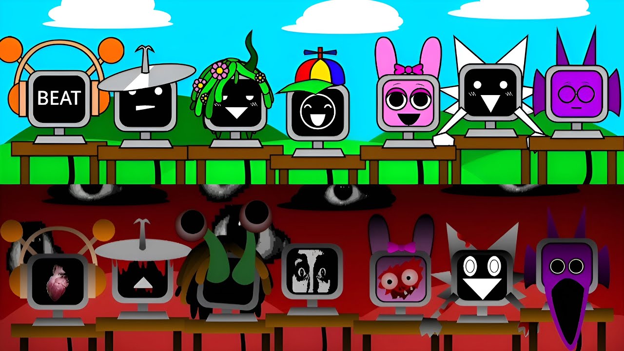 Sprunki : Mr Fun ~ Computers Incredibox Sprunki Game Play Fun Time ...