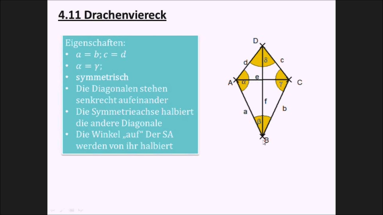 8.4.11 Drachenviereck - YouTube