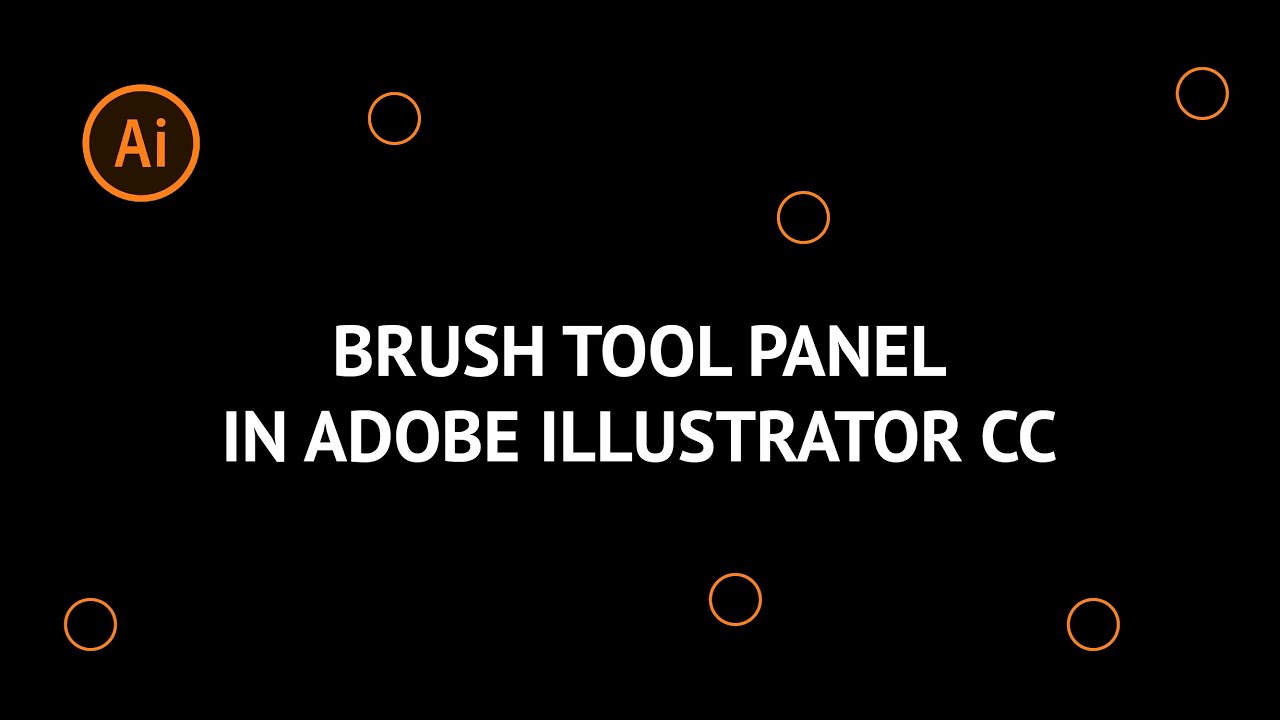Brush Tool Panel in Adobe Illustrator CC Part3 - YouTube