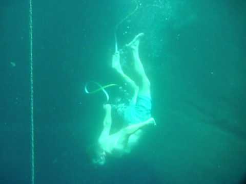 2012 09 03 Free Dive Blue Hole - YouTube