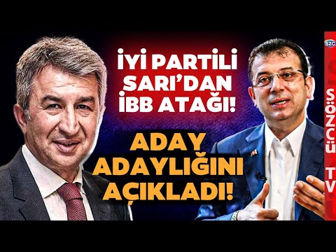 SON DAKİKA İYİ Partili Suat Sarı İBB Başkan Aday Adaylığını Açıkladı!