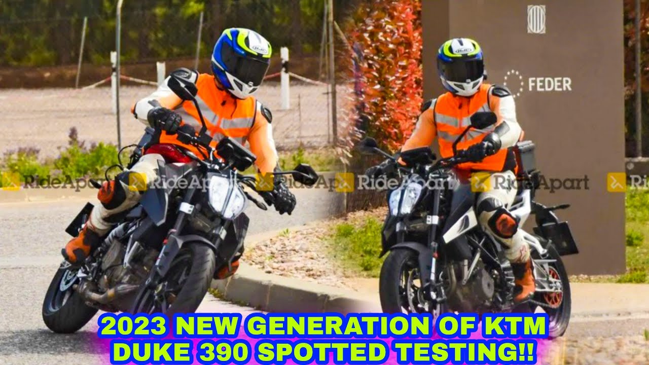 2023 NEW GENERATION OF KTM DUKE 390 SPOTTED TESTING | KTM DUKE 390 NEW ...