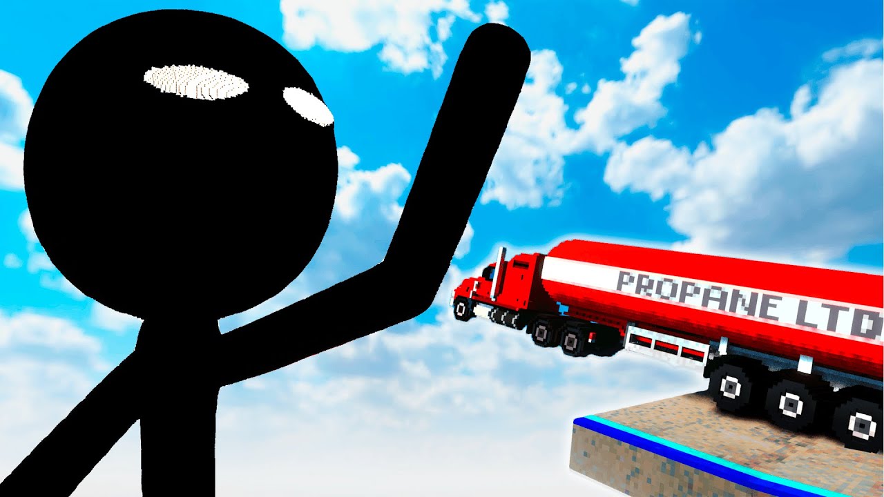 Cars vs Stickman | Teardown - YouTube