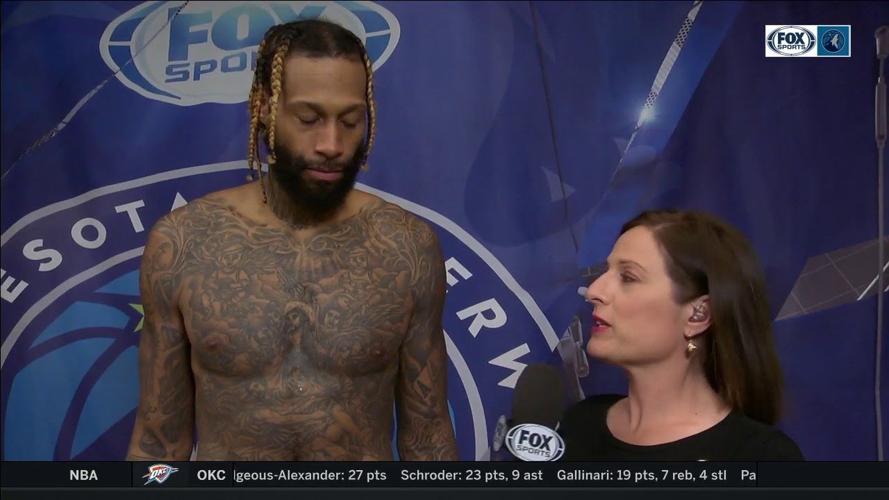 James Johnson on Timberwolves' win over Bulls - YouTube
