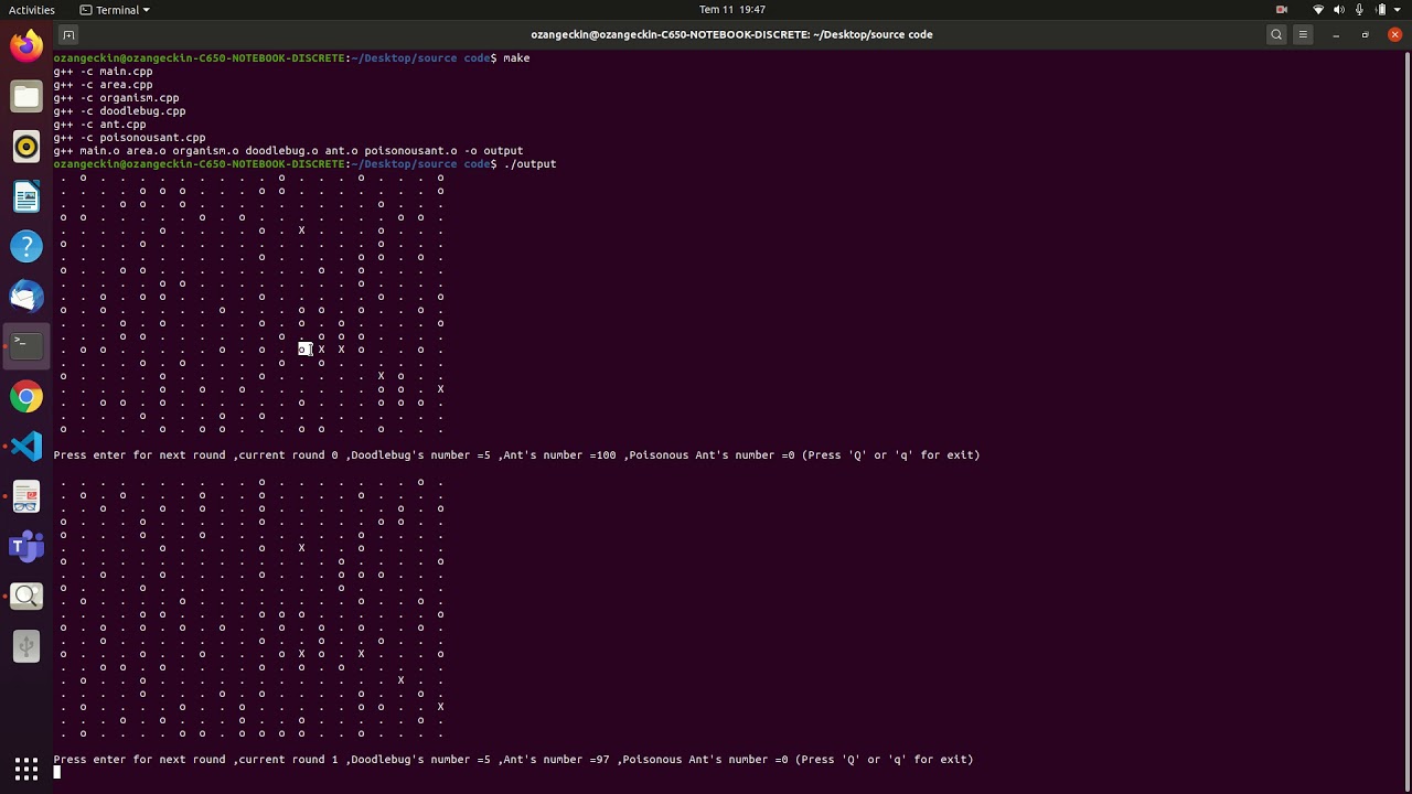 Gtu Cse 241 Object Oriented Programming Project 2020 Youtube