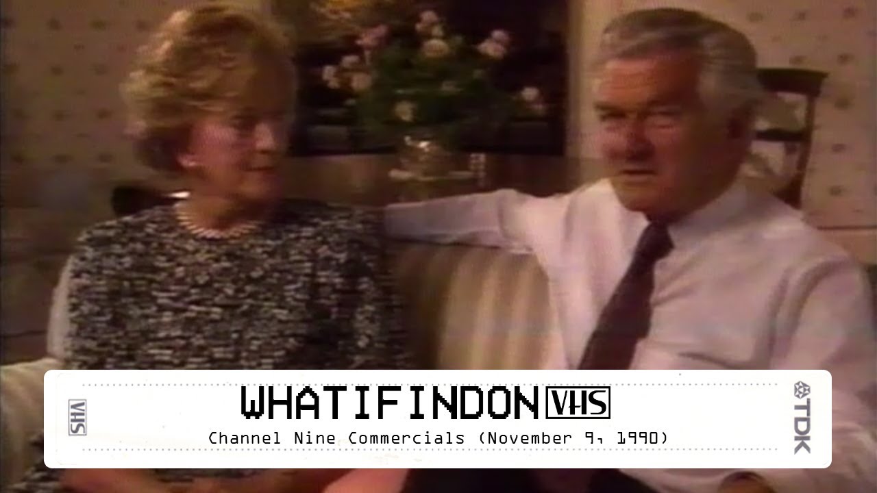 Channel Nine Commercials (November 9, 1990) - YouTube