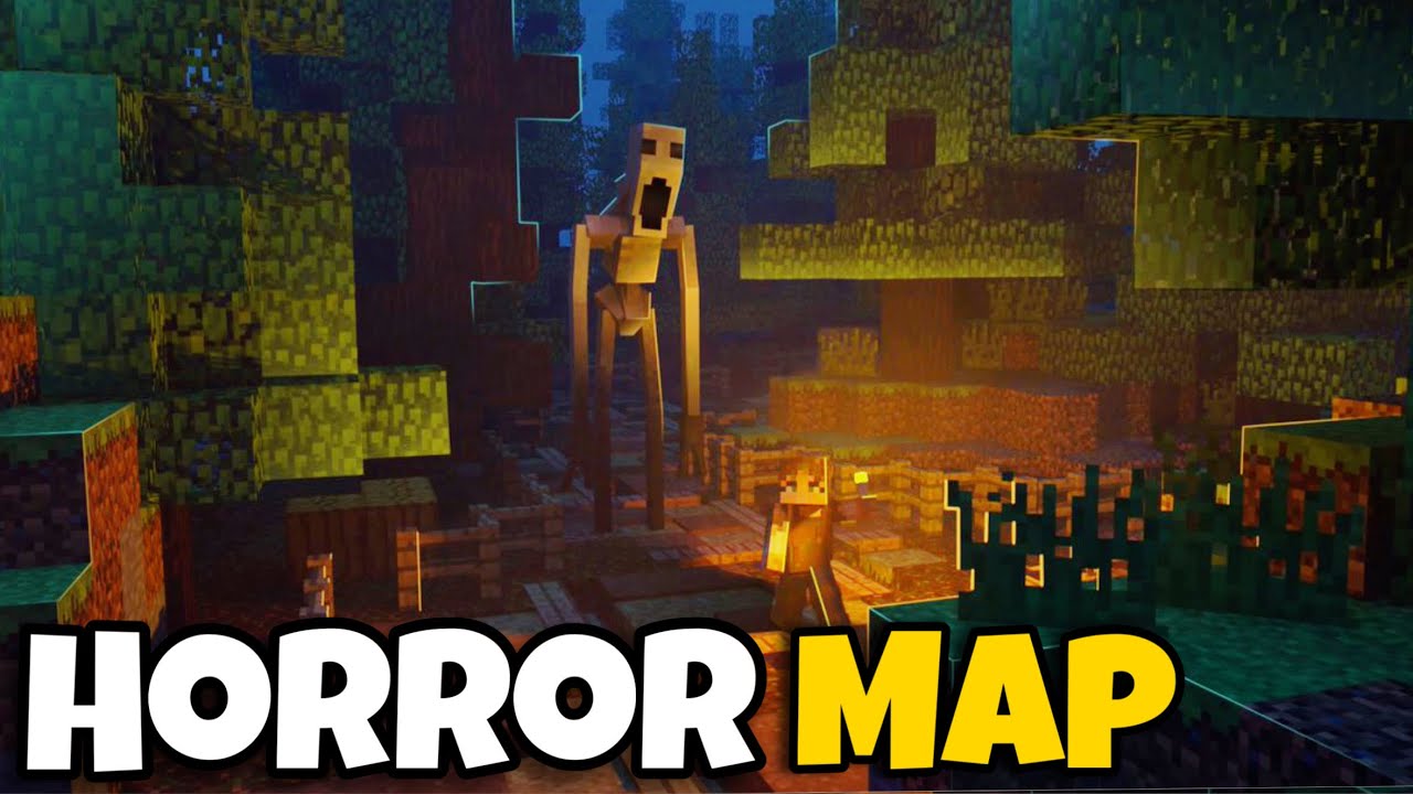 There’s Something In The Forest… (Minecraft Bedrock Horror Map) - YouTube