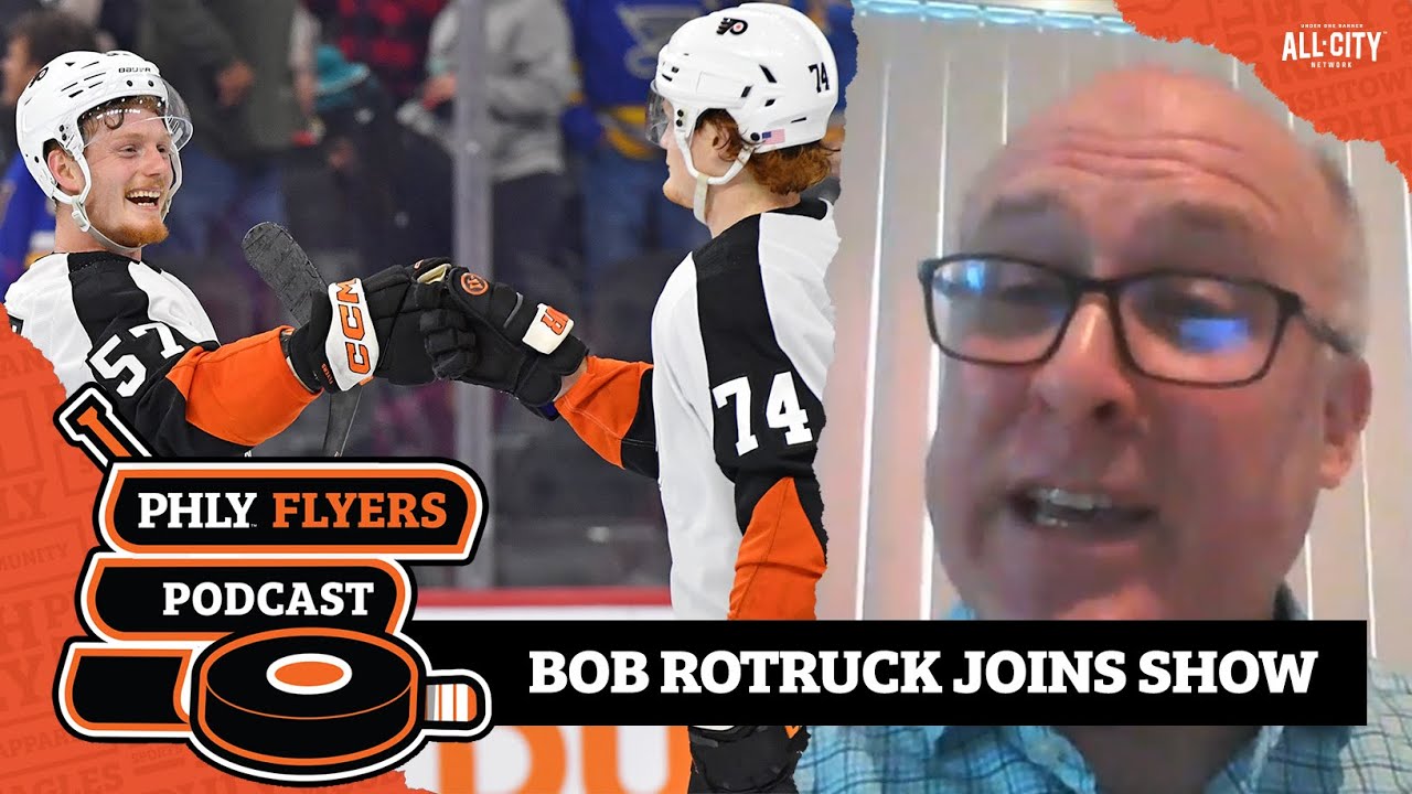 Lehigh Valley Phantoms play-by-play Bob Rotruck on Bobby Brink, Emil ...