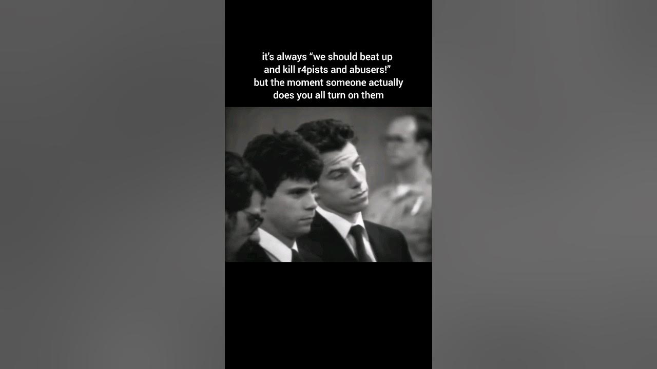 Menendez brothers did it for self-defense! 🙏 - YouTube