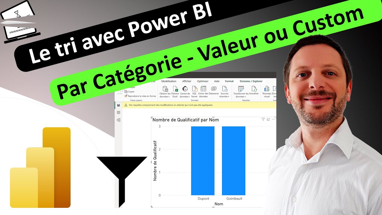 Le tri des catégories avec Power BI - Simple et Custom - YouTube