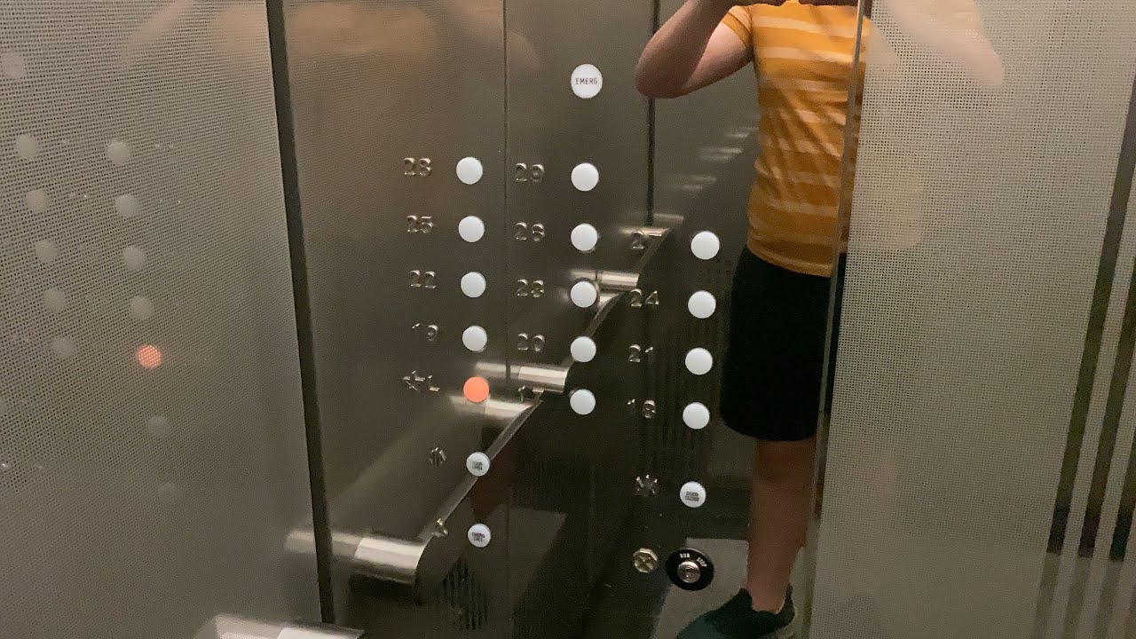 Otis traction elevators - 515 North State - Chicago, IL - YouTube