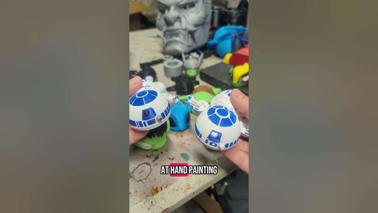 R2D2 Turtle #3dprinting #starwars - YouTube