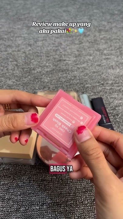 Review my daily make up 🩵 - YouTube