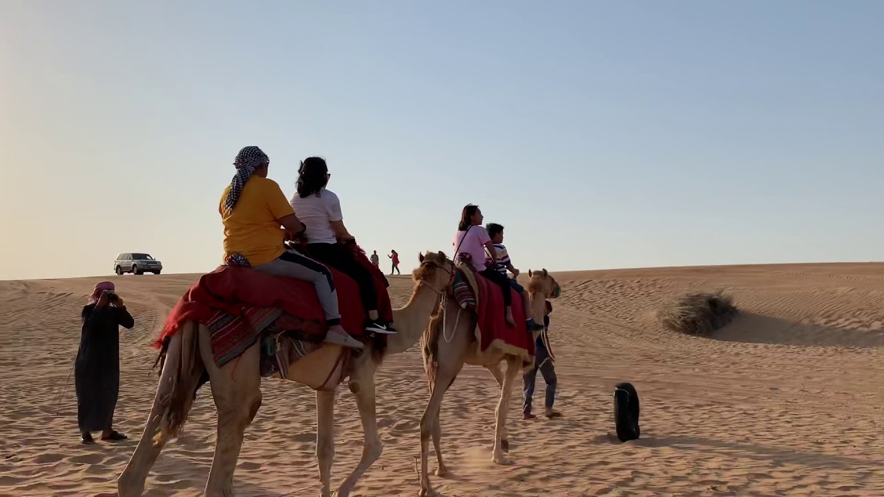 my first ever camel ride - YouTube