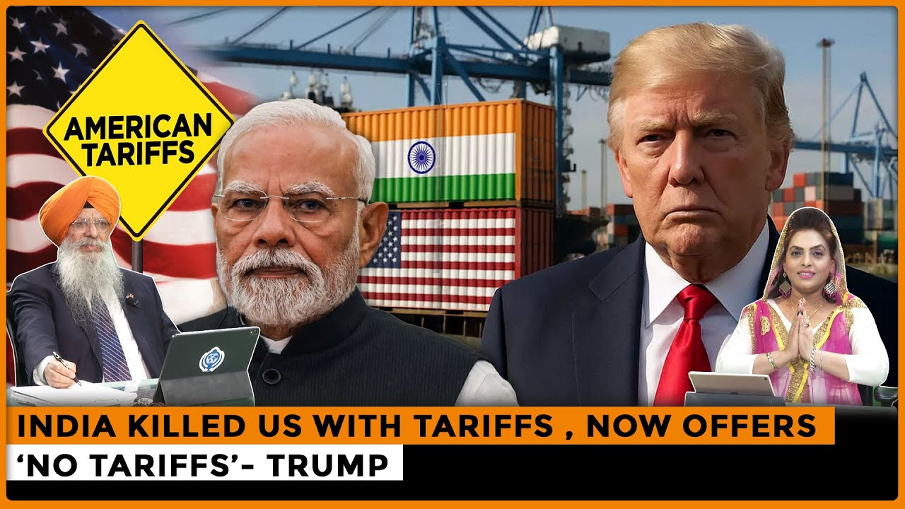India Killed US with Tariffs , Now Offers ‘No Tariffs’- Trump | Dr ...