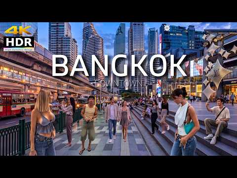 4K HDR | Walking Bangkok Downtown | The #1 City in the World | Thailand 2026