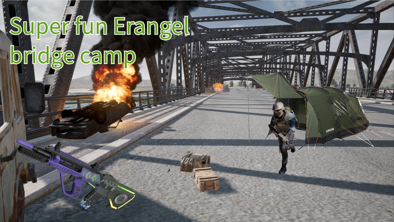 Erangel Bridge Camp | PUBG - YouTube