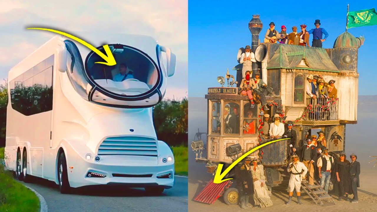 10 Ridiculous Motorhomes You Won't Believe Exist | Most Amazing Top 10 ...