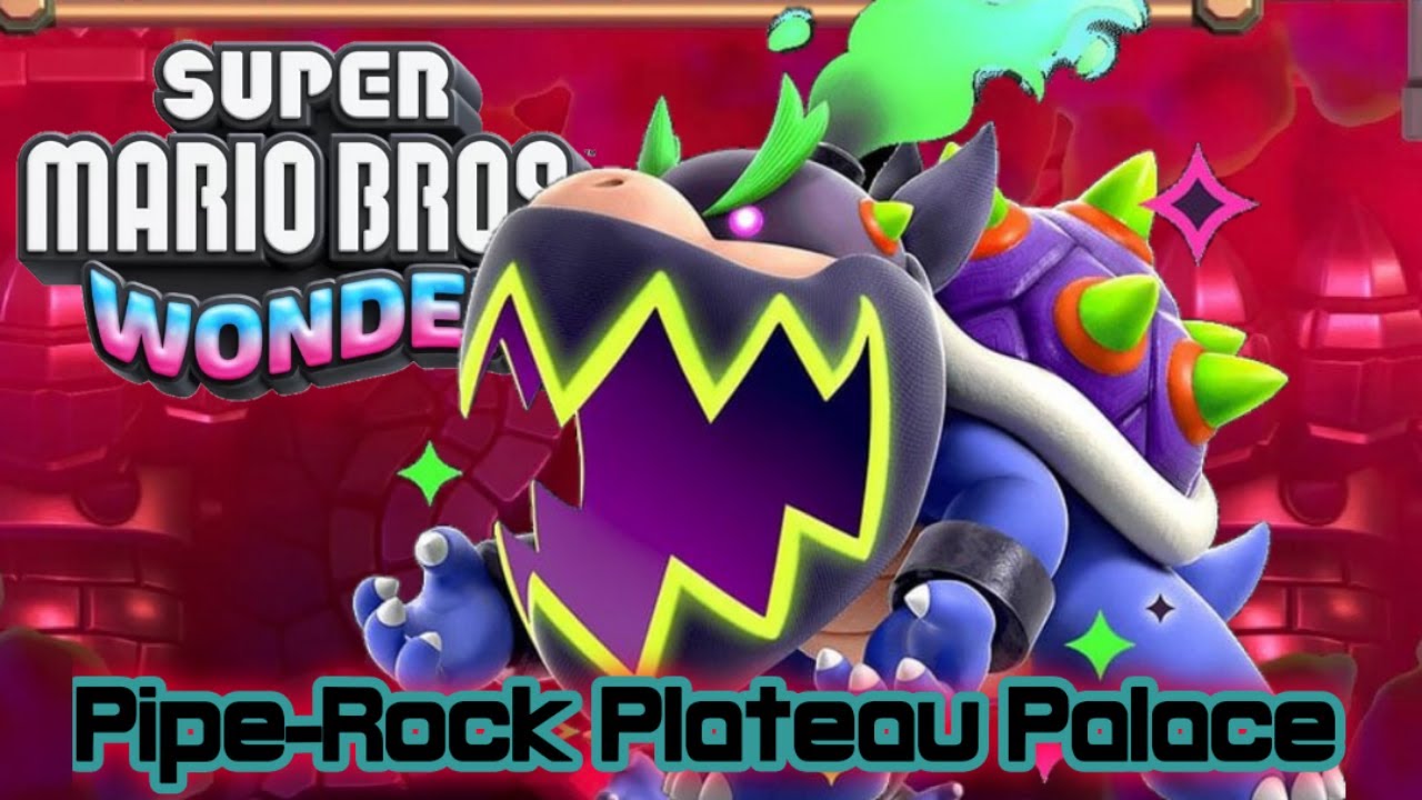 Super Mario Wonder Pipe Rock Plateau Palace: Conquer the Rocky Realm ...