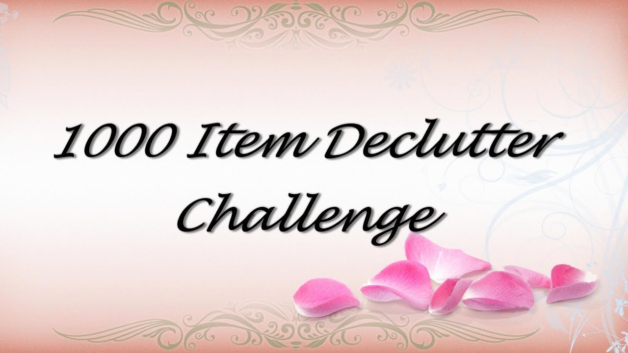 Update 5 ~ 1000 item declutter ~ reached 554 ~ Mary's Minimalism - YouTube