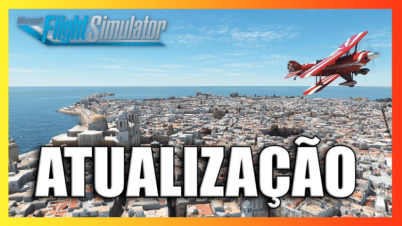 ATUALIZAÇÃO MICROSOFT FLIGHT SIMULATOR - CITY UPDATE V - YouTube