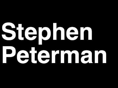 How to Pronounce Stephen Peterman Detroit Lions NFL Football Touchdown ...