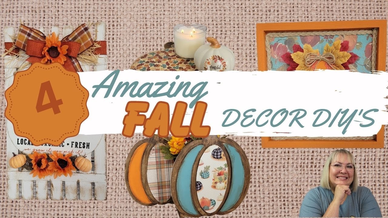 4 AMAZING WOOD FALL DIY'S/WHAT WOOD YOU MAKE CHALLENGE - YouTube