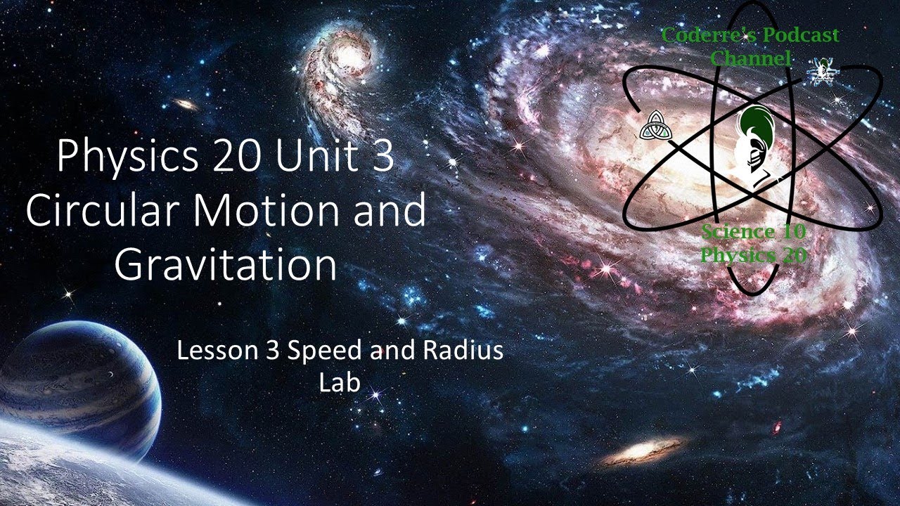 Physics 20 Unit 3 Lesson 3 Speed and Radius Lab - YouTube