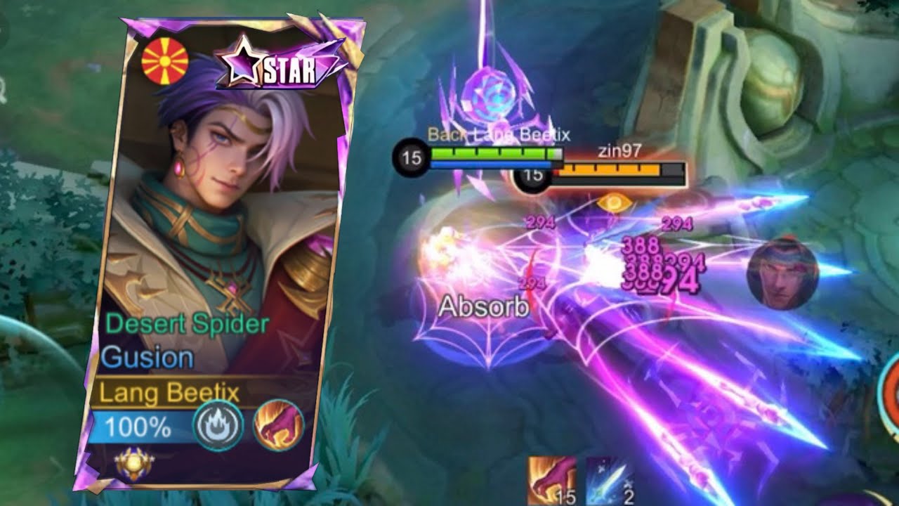 GUSION GREAT BUILD ONE SKILL FOR ONE BUILD FULL MAGIC#gusion #mlbb ...