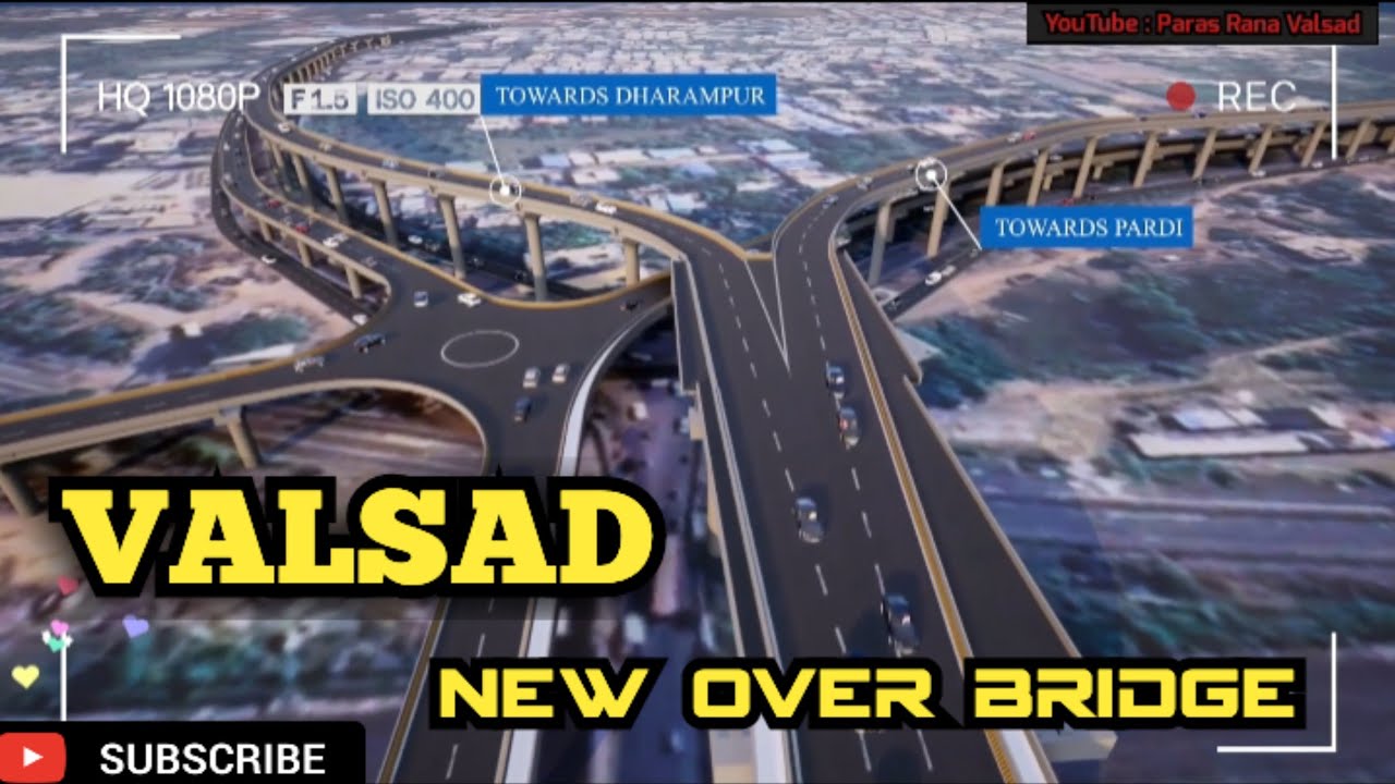 New Valsad Railway Over Bridge. #Valsad #Gujarat - YouTube