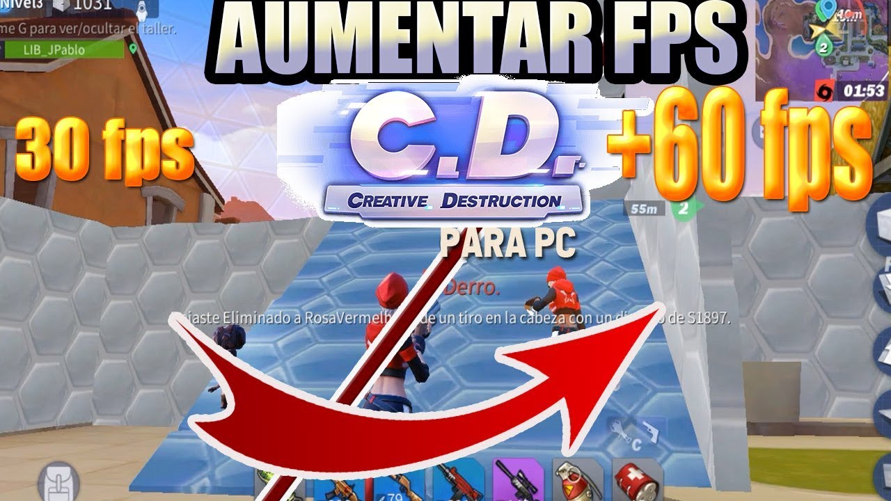 How to INCREASE + FPS AND OPTIMIZE Creative Destruction | Fortcraft ...