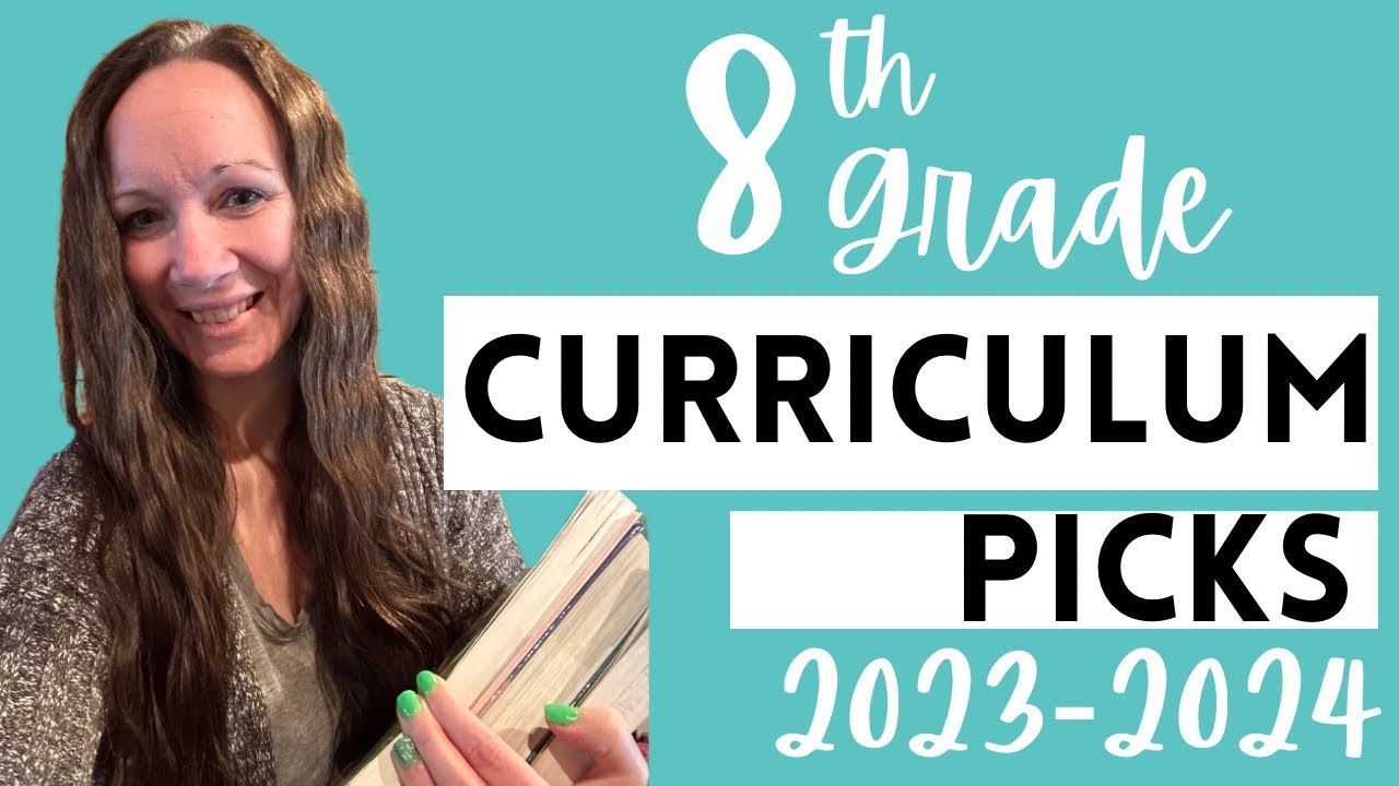 8th Grade Curriculum Choices //Middle School // 2023-2024 Homeschool ...