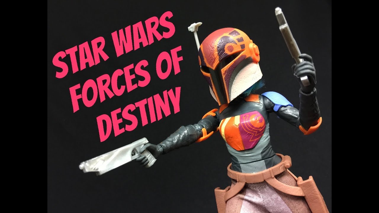 Unboxing Hasbro's Star Wars Forces of Destiny: Sabine Wren - YouTube