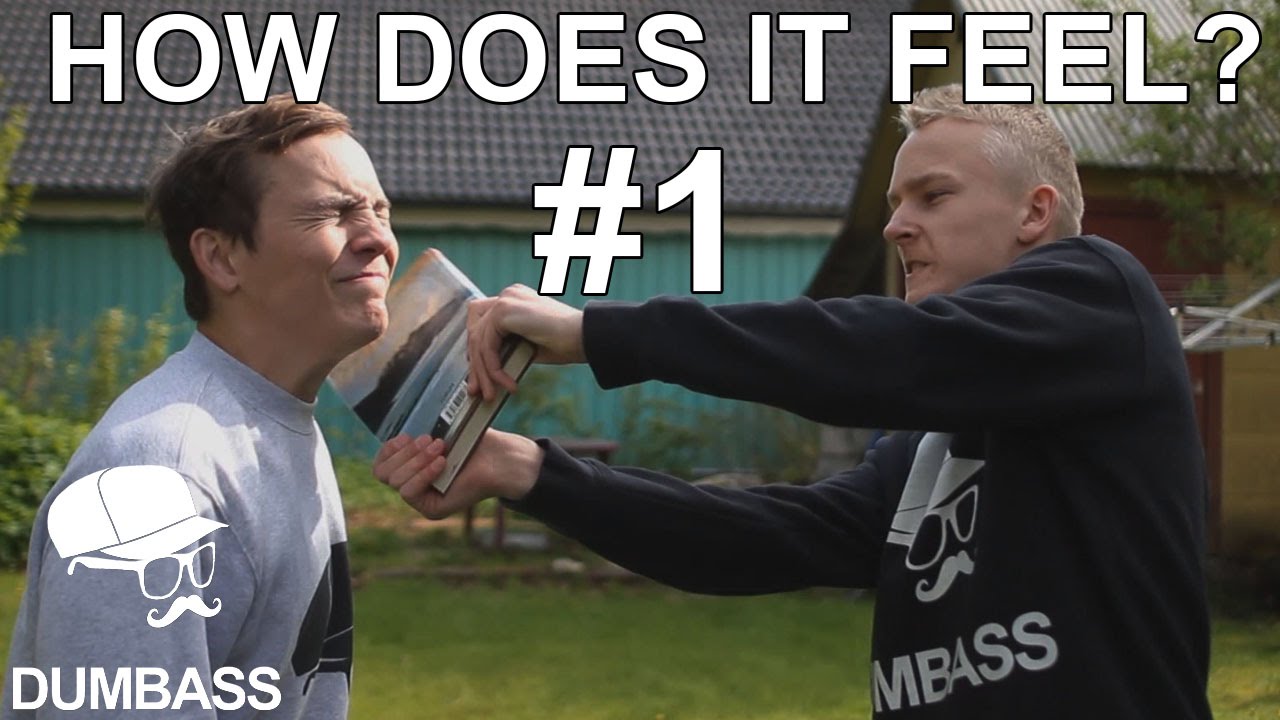 HOW DOES IT FEEL TO GET HIT BY A BOOK?! - YouTube