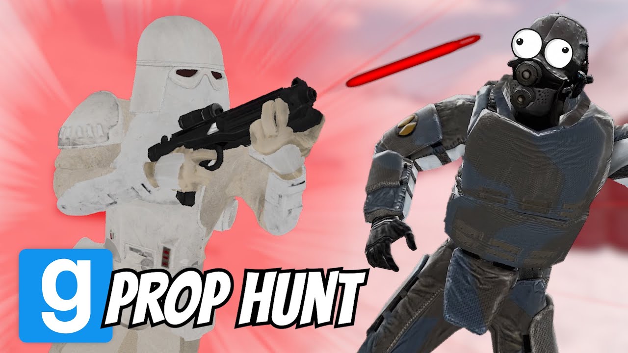 Gmod Prop Hunt - The Most Luckiest Shot Ever - YouTube